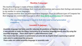 Presentation on C-language | PPT