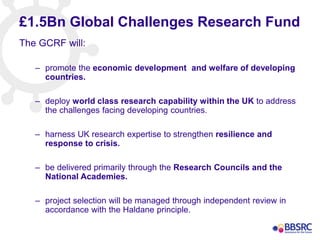 GCRF slides | PDF