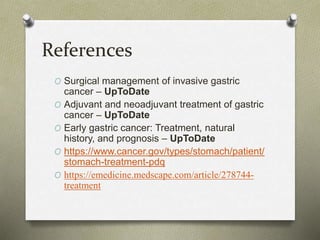 Gastric cancer Treatment | PPT
