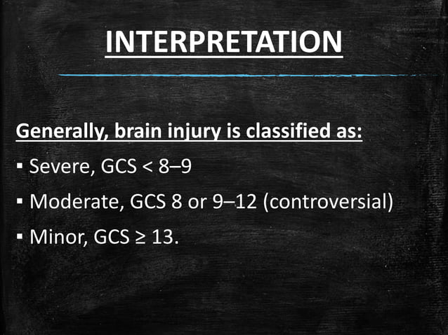 Gcs( GLASGOW COMA SCALE) | PPTX | Death, Injury, or Military Conflict | Sensitive Topics