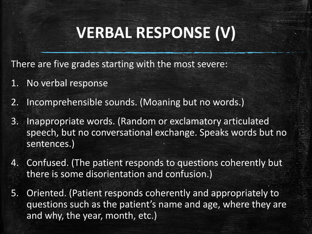 Gcs( GLASGOW COMA SCALE) | PPTX | Death, Injury, or Military Conflict ...