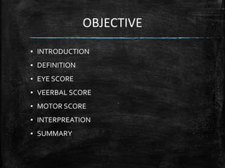 Glasgow Coma Scale | PDF