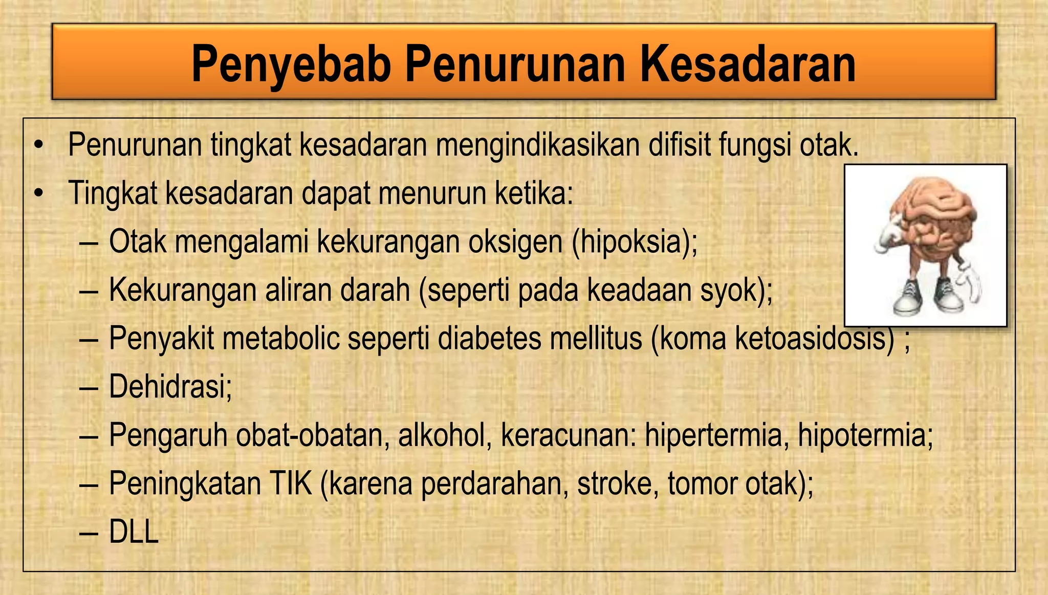 GCS Tingkat Kesadaran | PPTX