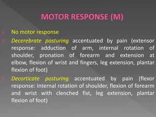 GCS Glasgow coma scale in neurological system | PDF