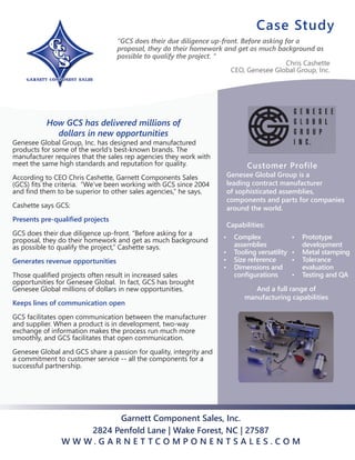 GCS 2016 line card | PDF