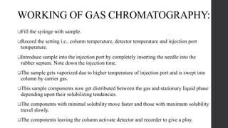 GAS CHROMATOGRAPHY/ SAGAR SHARMA/DEPARTMENT OF PHARMACEUTICAL SCIENCES ...