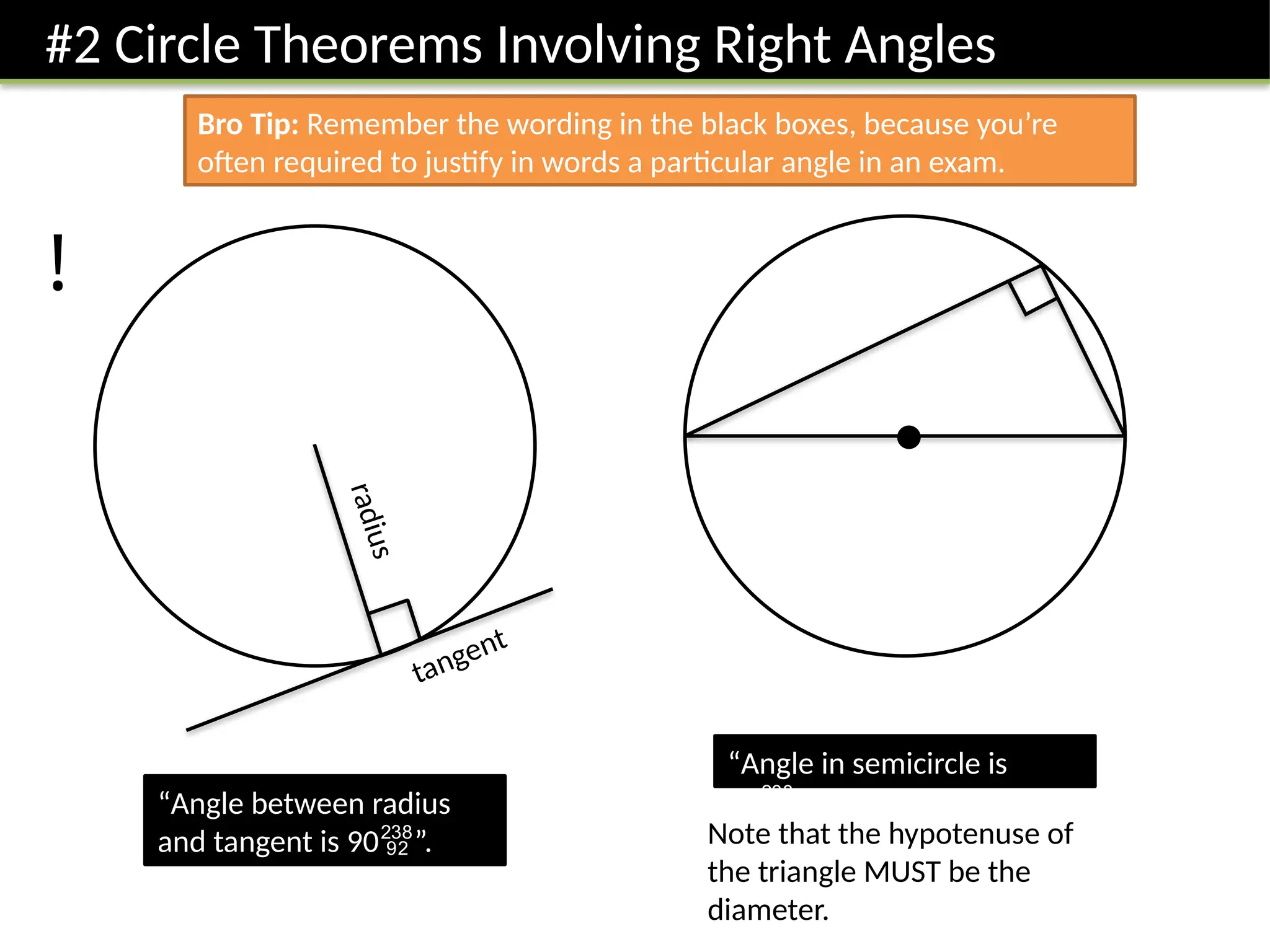 GCSE-CircleTheorems by Dr Frost for reference | PPTX