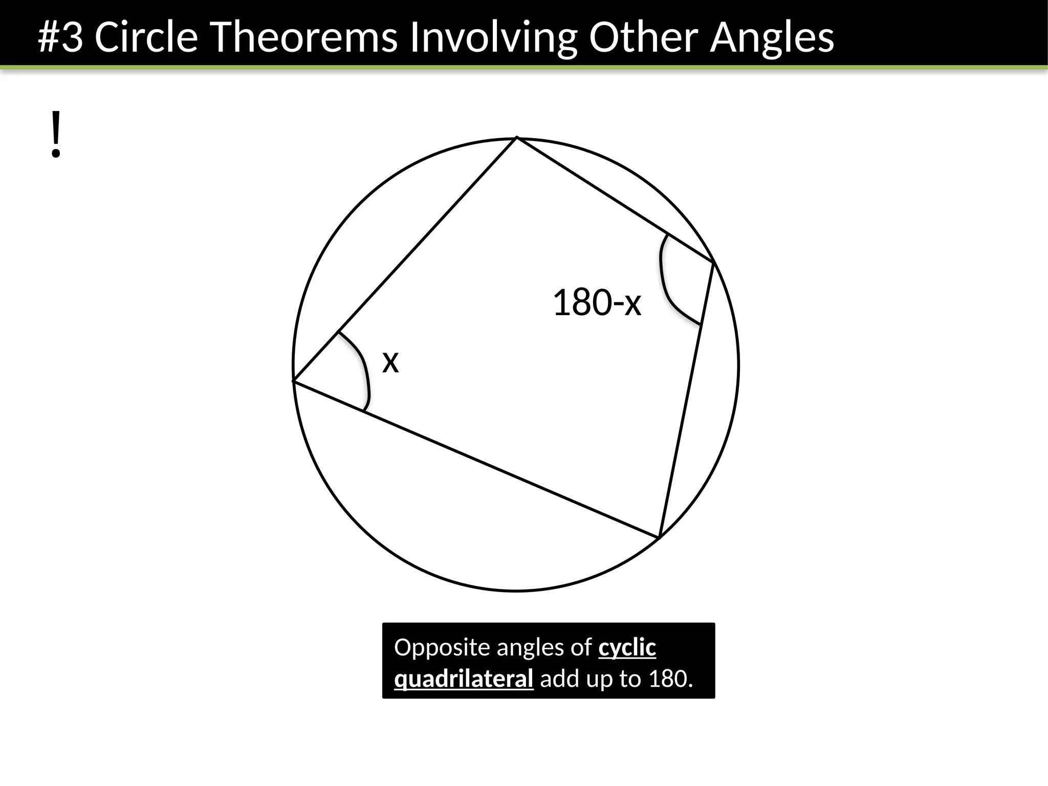 GCSE-CircleTheorems by Dr Frost for reference | PPTX