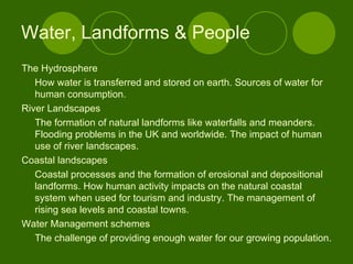 GCSE Geography 2009 Presentation | PPT