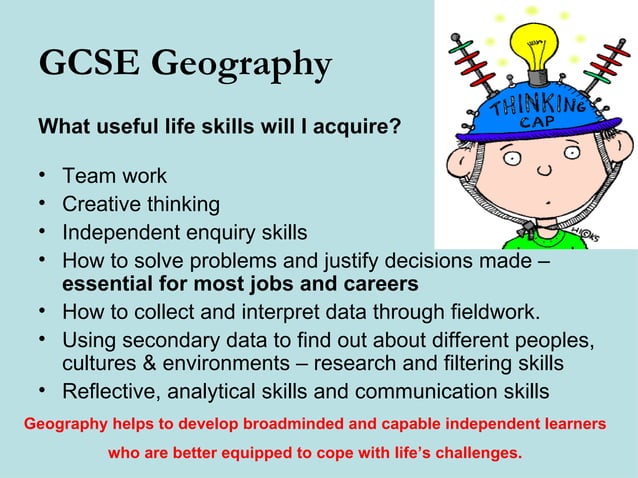 GCSE Geography @ Abbeyfield from 2009 | PPT | Geography | Science
