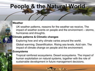 GCSE Geography @ Abbeyfield from 2009 | PPT