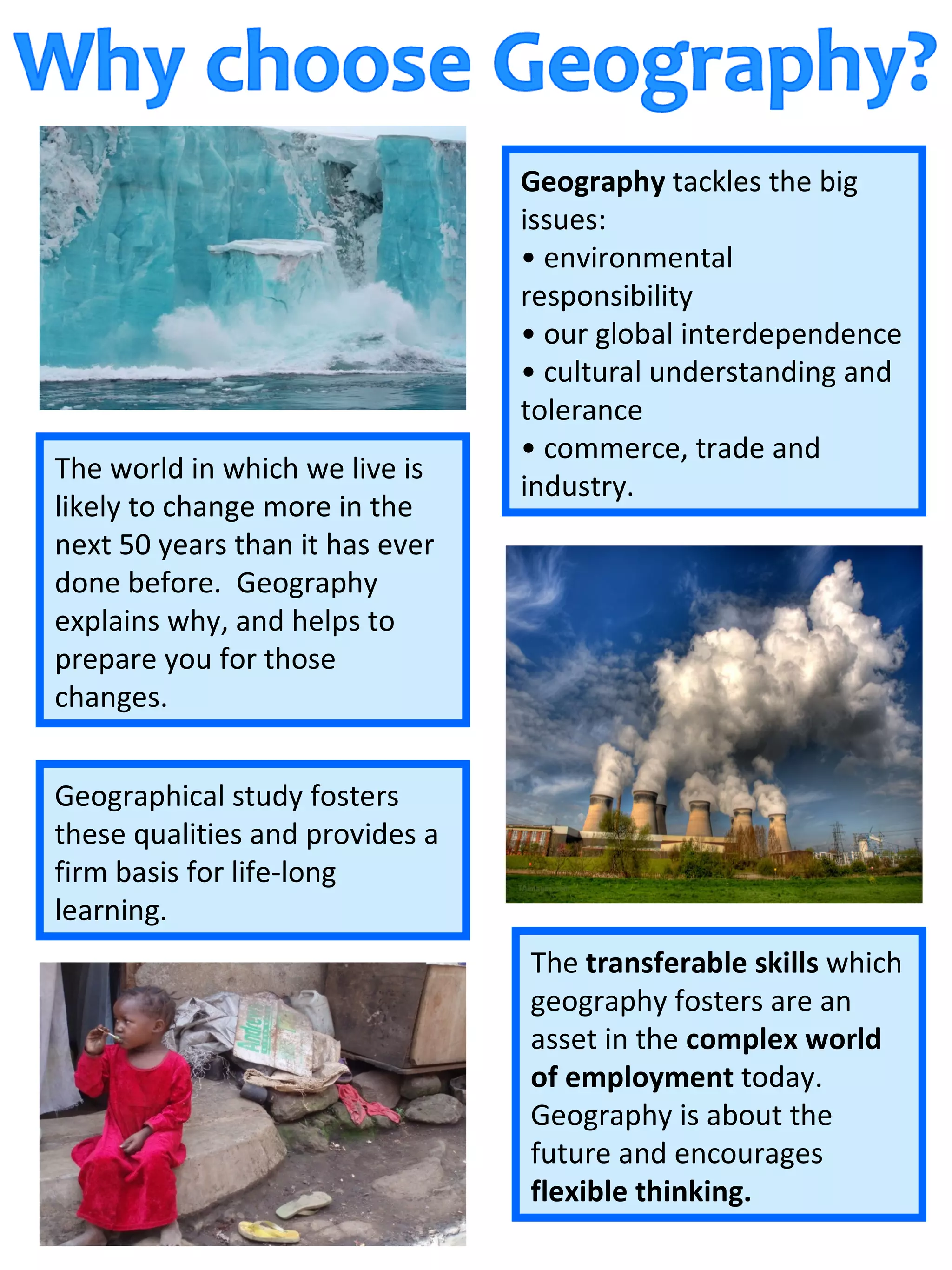 GCSE Geography Promotion | PPT