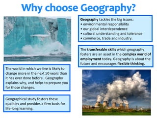 GCSE Geography Promotion | PPT