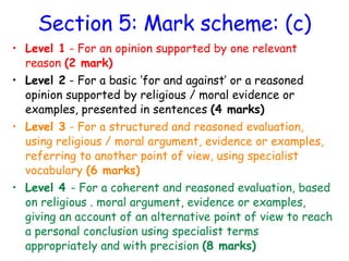 GCSE Grade Descriptors | PPT