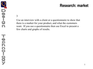 GCSE Graphic Products Portfolio Guidelines | PPT