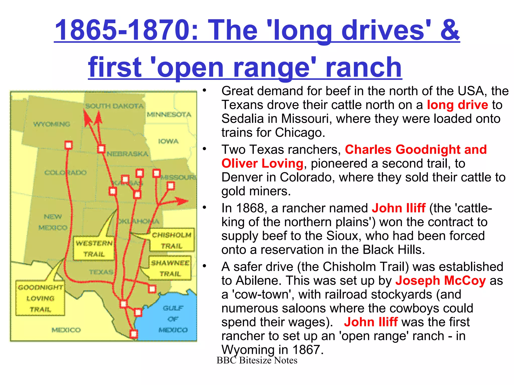 GCSE HISTORY American West Revision | PPT