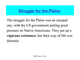 GCSE HISTORY American West Revision | PPT