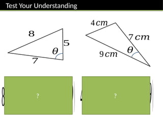 Non right angle triangles rules in trig. | PPTX