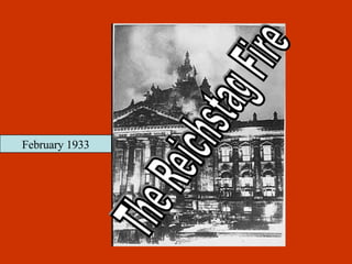 GCSE SHP Germany - Reichstag Fire | PPT | Elections | Politics
