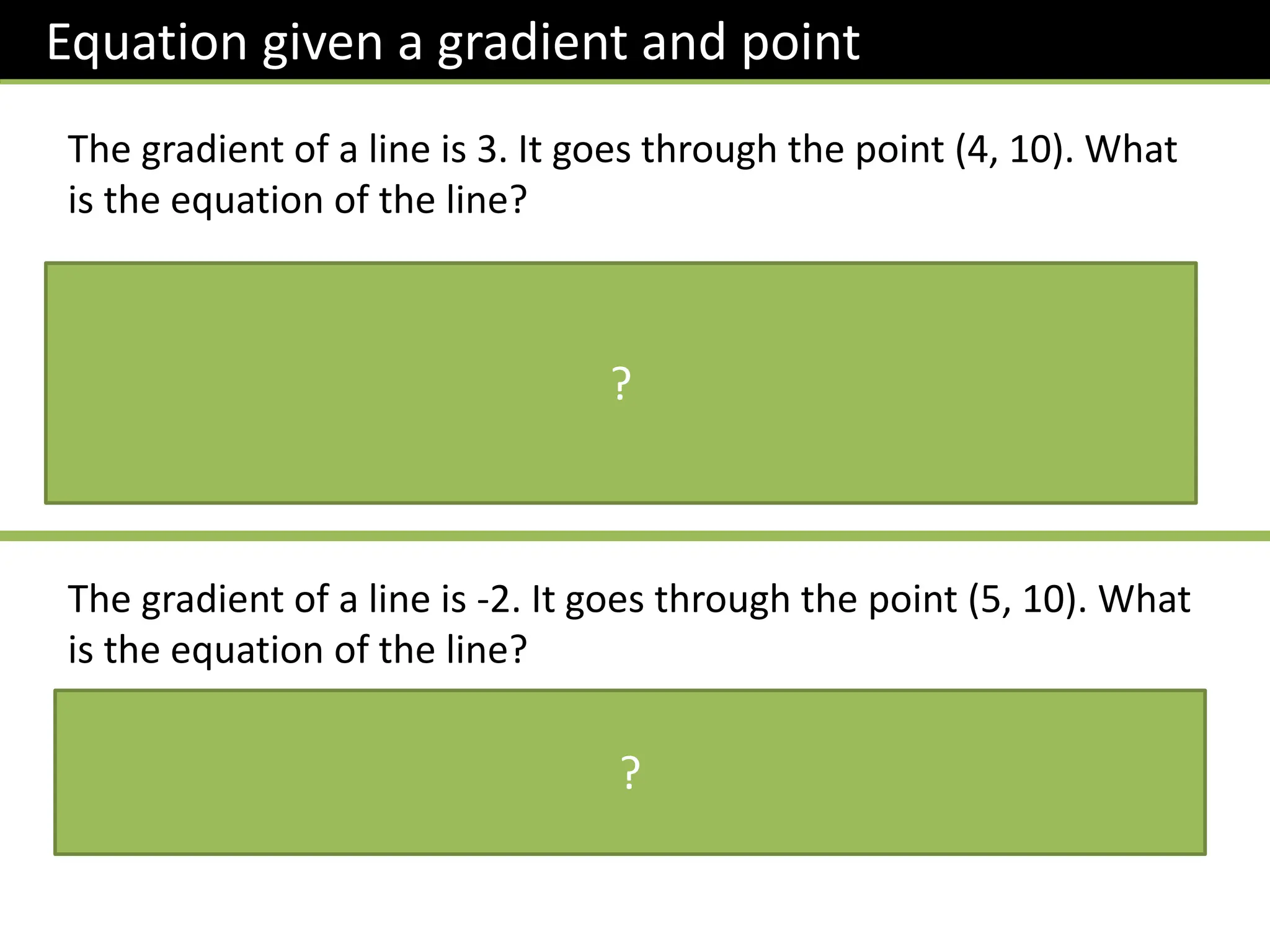 GCSE-StraightLines.pptx