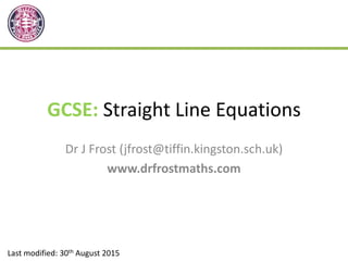 GCSE-StraightLines.pptx