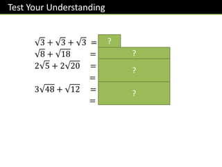 GCSE-Surds.pptx for IGCSE grade 9 and 10 | PPTX