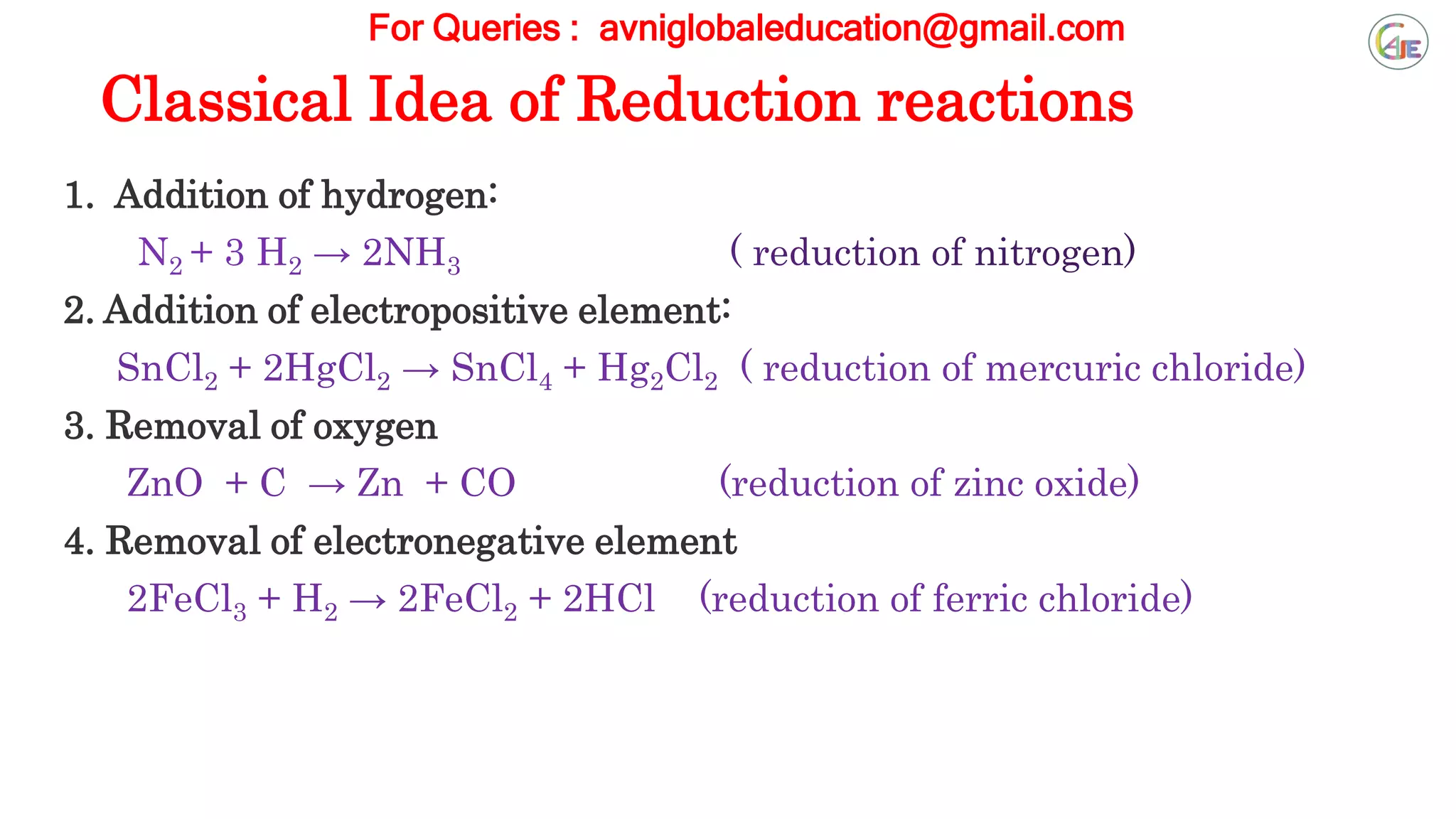 Gcse_a_level_chemistry_redox_reaction | PPTX