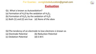 Gcse_a_level_chemistry_redox_reaction | PPTX
