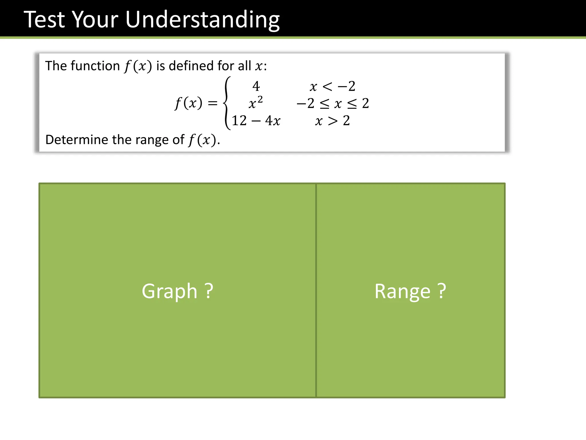 Functions ppt Dr Frost Maths Mixed questions | PPTX