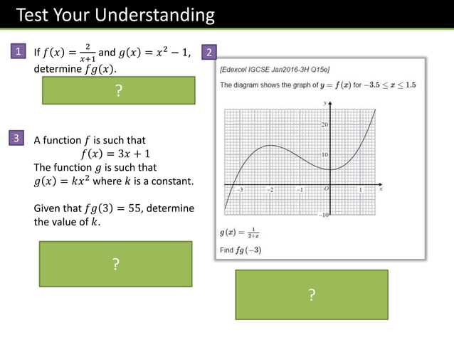 Functions ppt Dr Frost Maths Mixed questions | PPTX | Education
