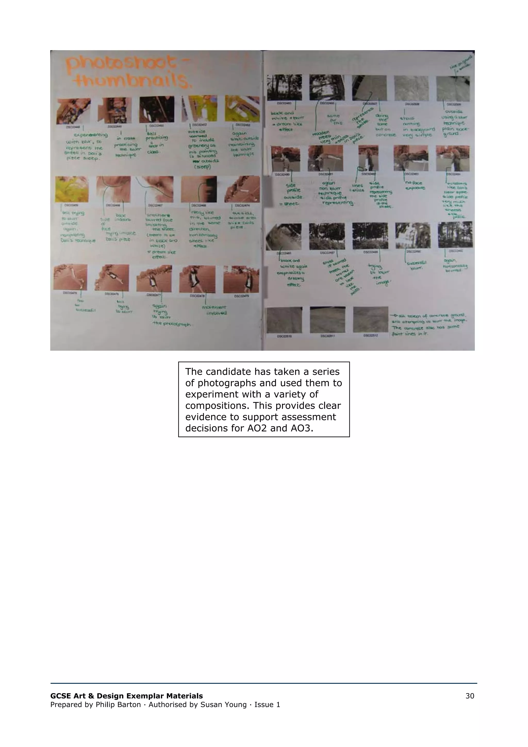 Gcse art exemplar materials photography v1 | PDF