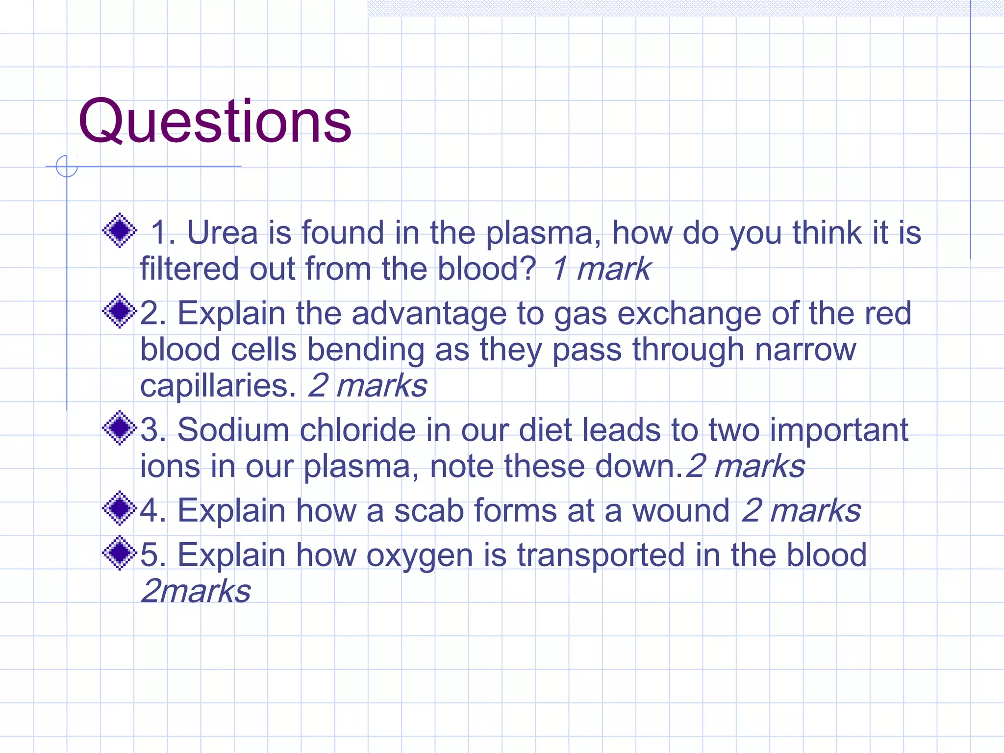 Gcse blood composition | PPT