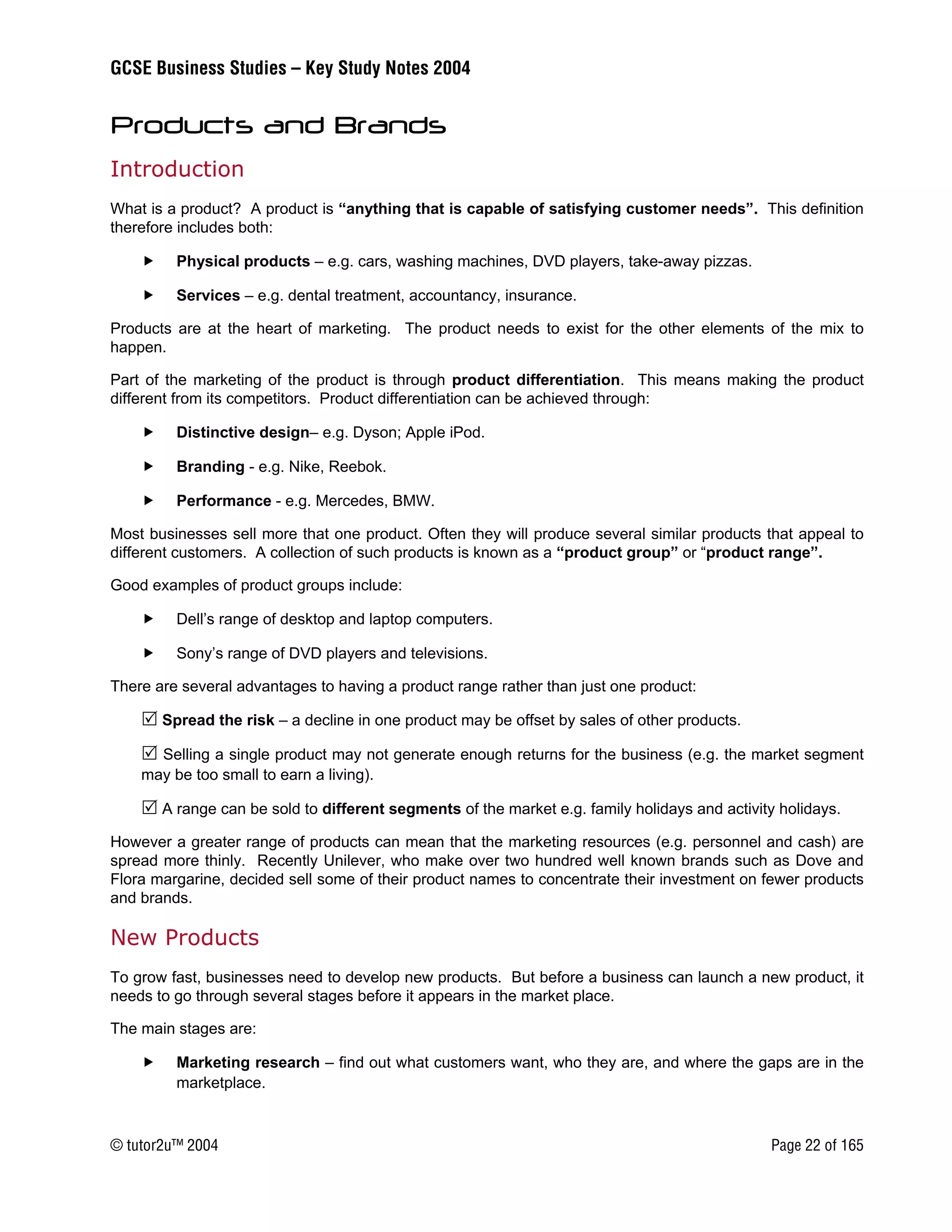 Gcse business studies revision notes | PDF