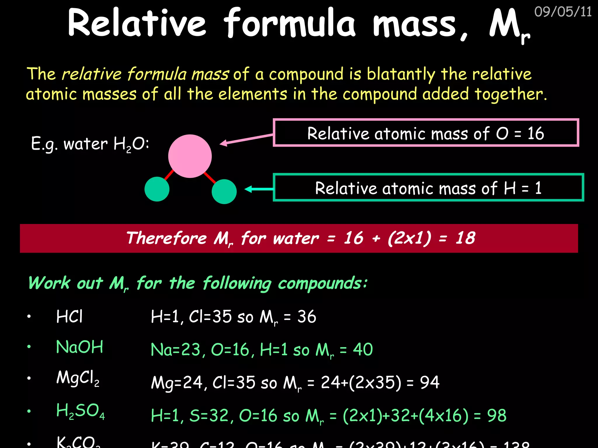 Gcse c5 reacting masses revision | PPT