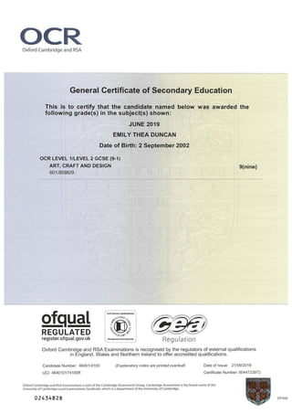 GCSE Certificates .pdf