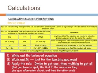 GCSE Chemistry Unit 2a | PPTX