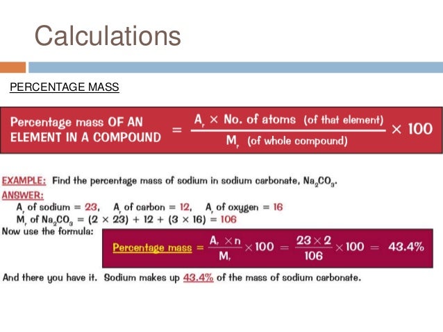 Quantitative Chemistry - Revision Cards in GCSE Chemistry