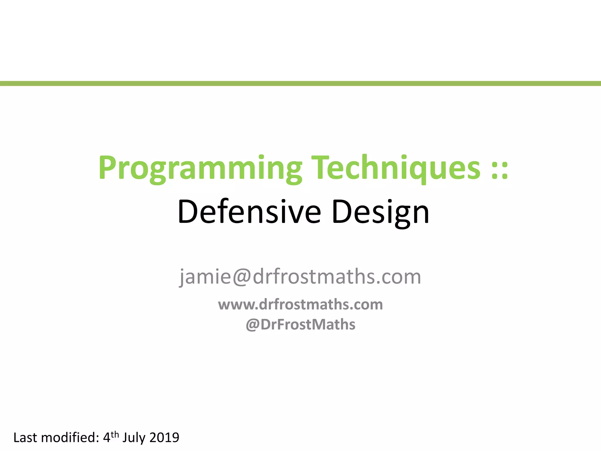 GCSECS-DefensiveDesign.pptx