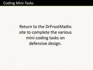 GCSECS-DefensiveDesign.pptx