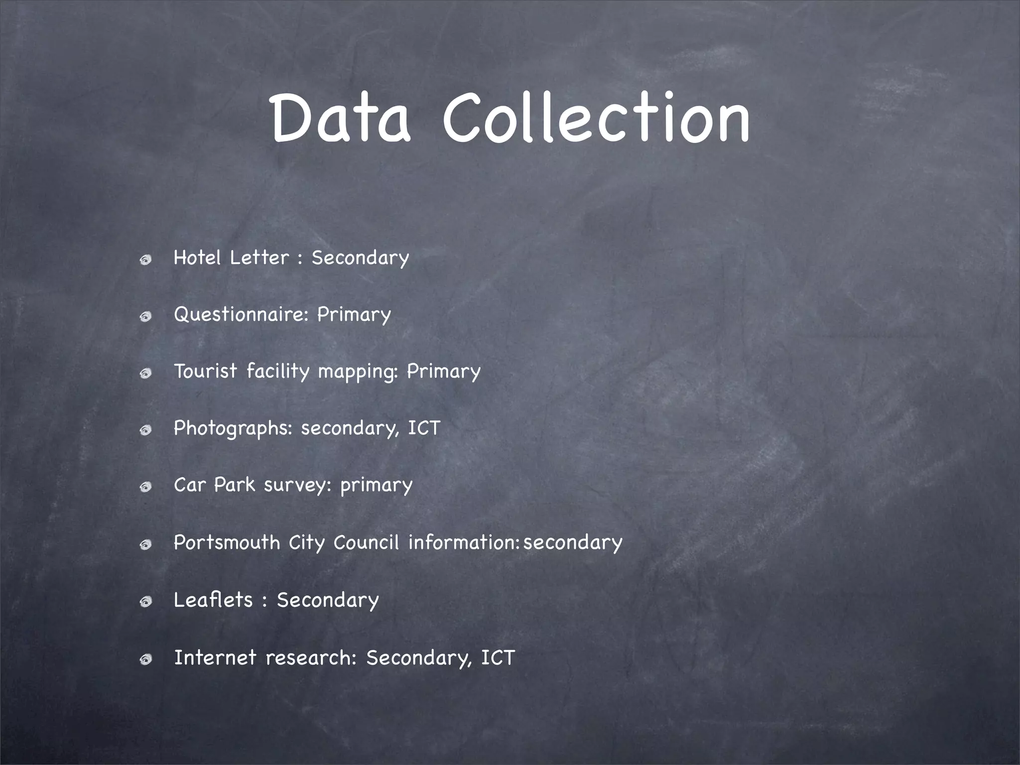 Gcse Data Collection And Presentation | PDF