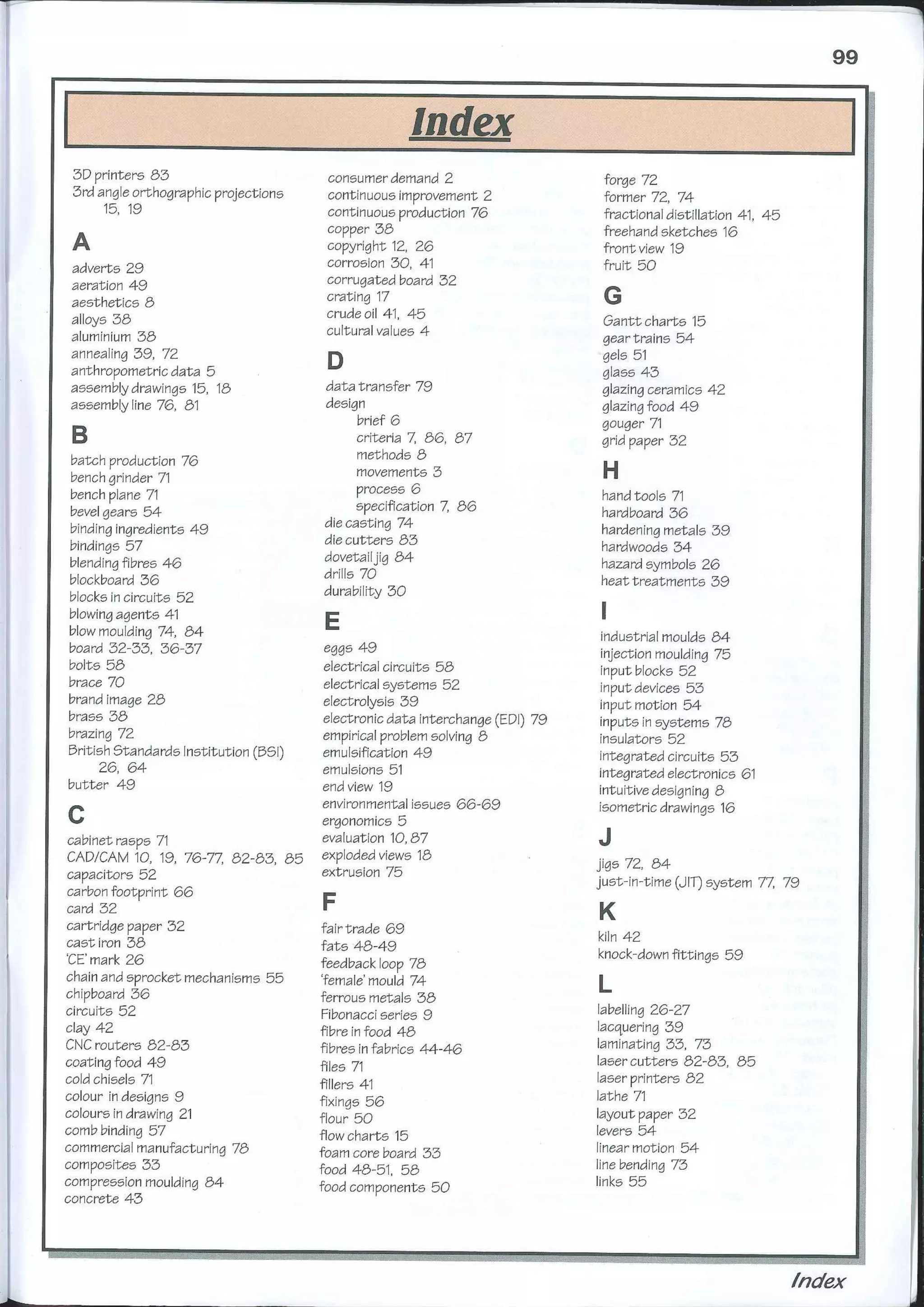 Gcse d&t revision guide 3 | PDF