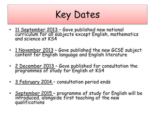 Gcse english | PPTX
