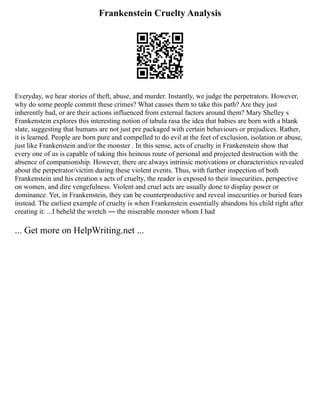 GCSE English Language Paper 1 - Creative Writing | PDF