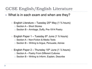 Gcse English Online Presentation | PPT
