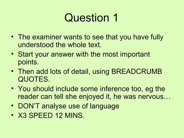 Gcse english unit 1 | PPT