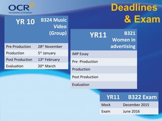 GCSEMedia Turnford | PPT