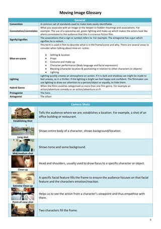 GCSE Media Studies - Exam Revision Pack | PDF