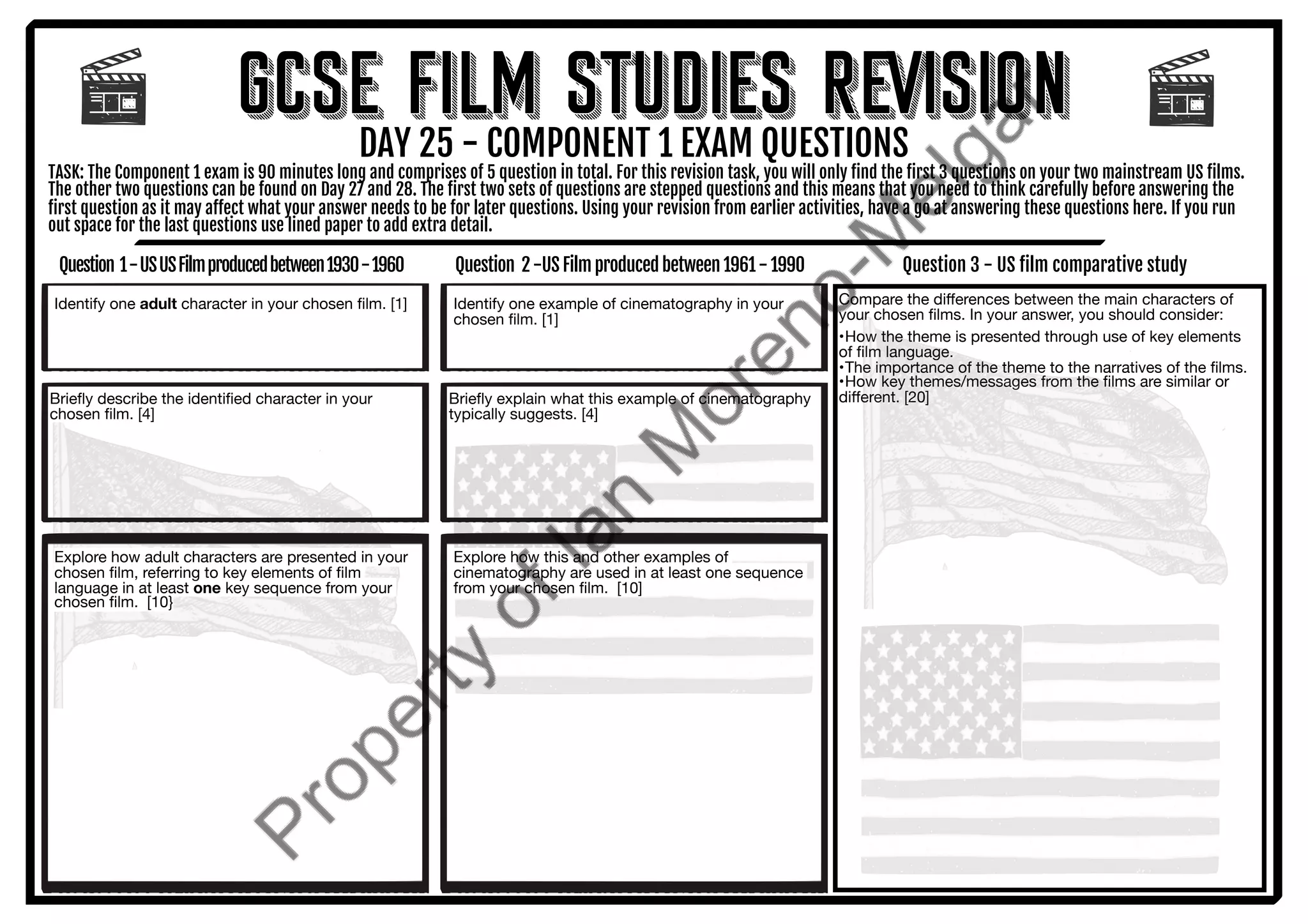 GCSE Film Studies Revision booklet | PDF
