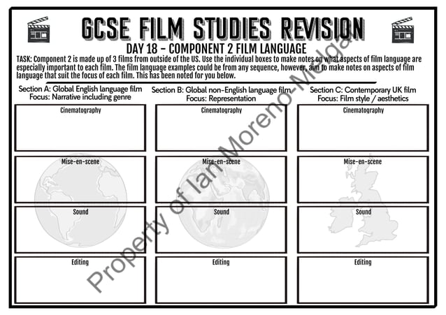 GCSE Film Studies Revision booklet | PDF | Screenwriting | Content ...