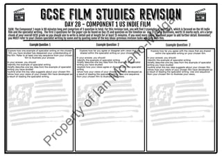 GCSE Film Studies Revision booklet | PDF